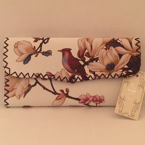 Ole | Bags | Ole Brand Boho Snap Flap Leatherette Wallet | Poshmark